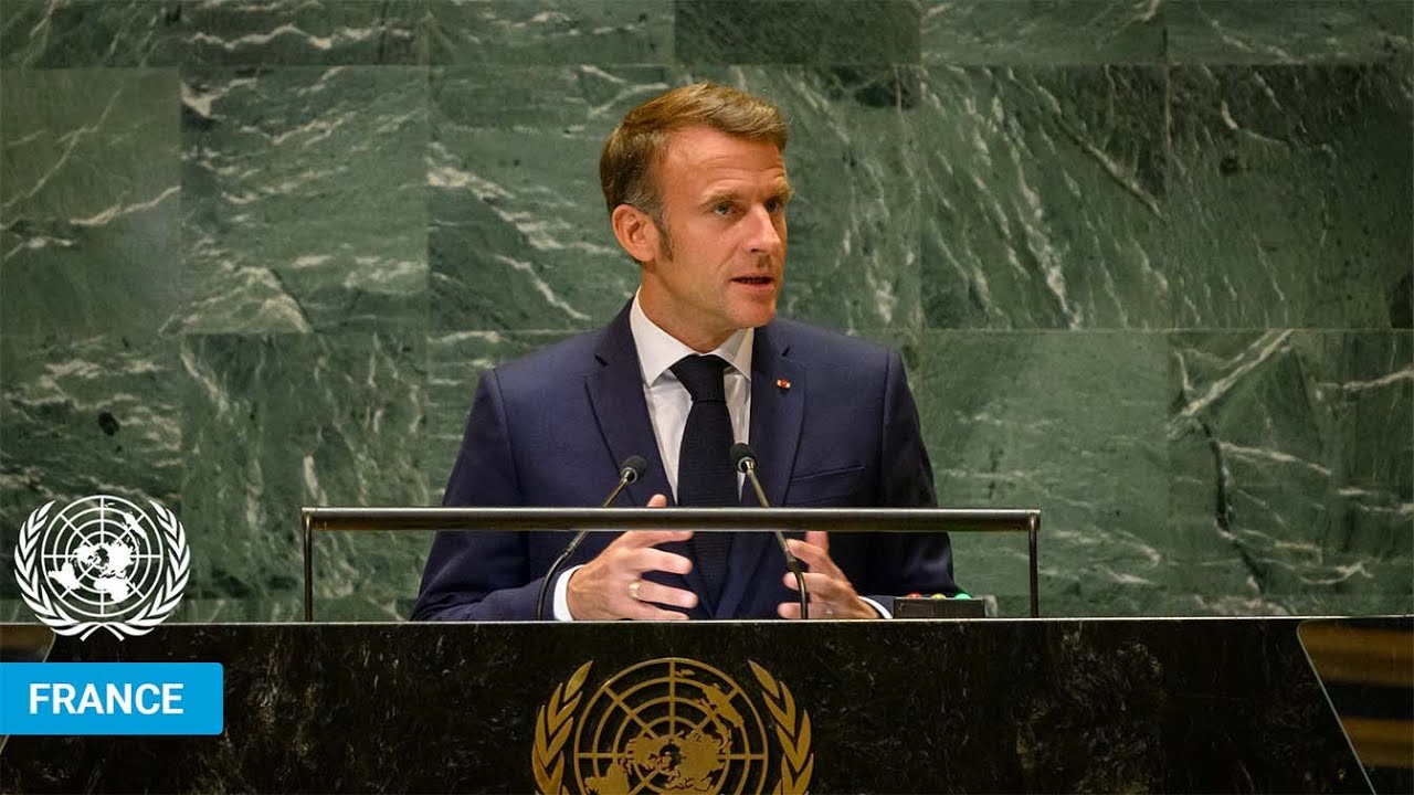 🇫🇷 France - President Addresses United Nations General Debate, 79th ...