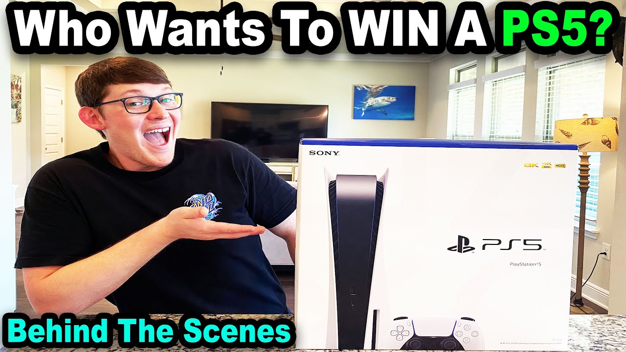 Who Wants To WIN A PS5?! *BTS* - YouTube