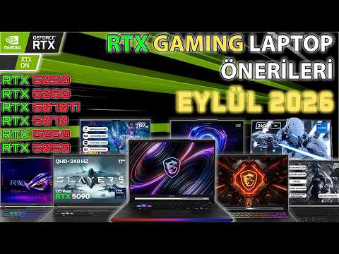 Gaming LAPTOP ÖNERİLERİ EYLÜL 2026 // İzlemeden Laptop Alma !!!