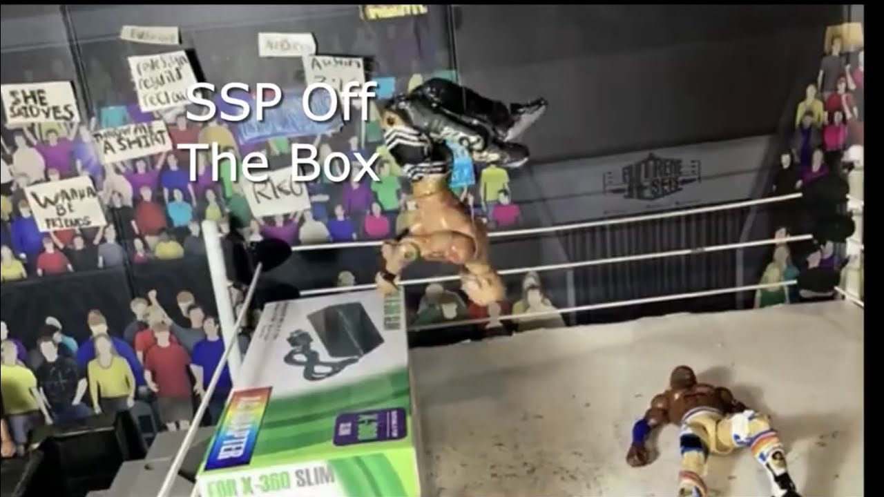 Ricochet SSP Off Of Box (wwe stop motion) - YouTube
