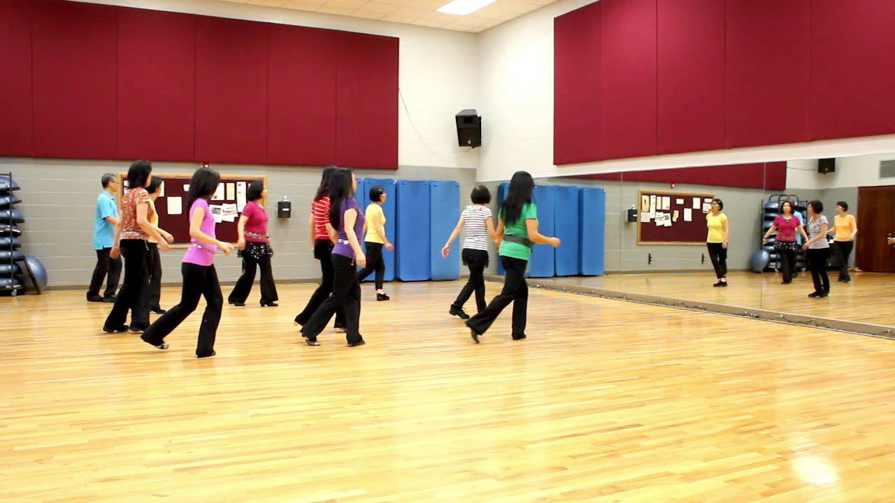 Rolling Down Under - Line Dance (Dance & Teach in English & 中文) - YouTube