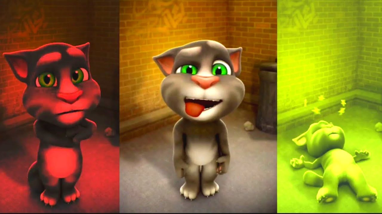 9 _ Talking Tom " AA AA AA " Sound Variations in 32 Seconds - YouTube