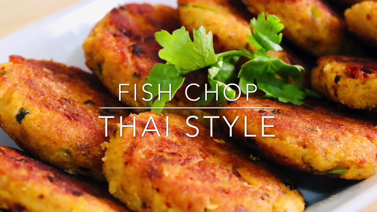Make Thai style fish chop so tasty - YouTube