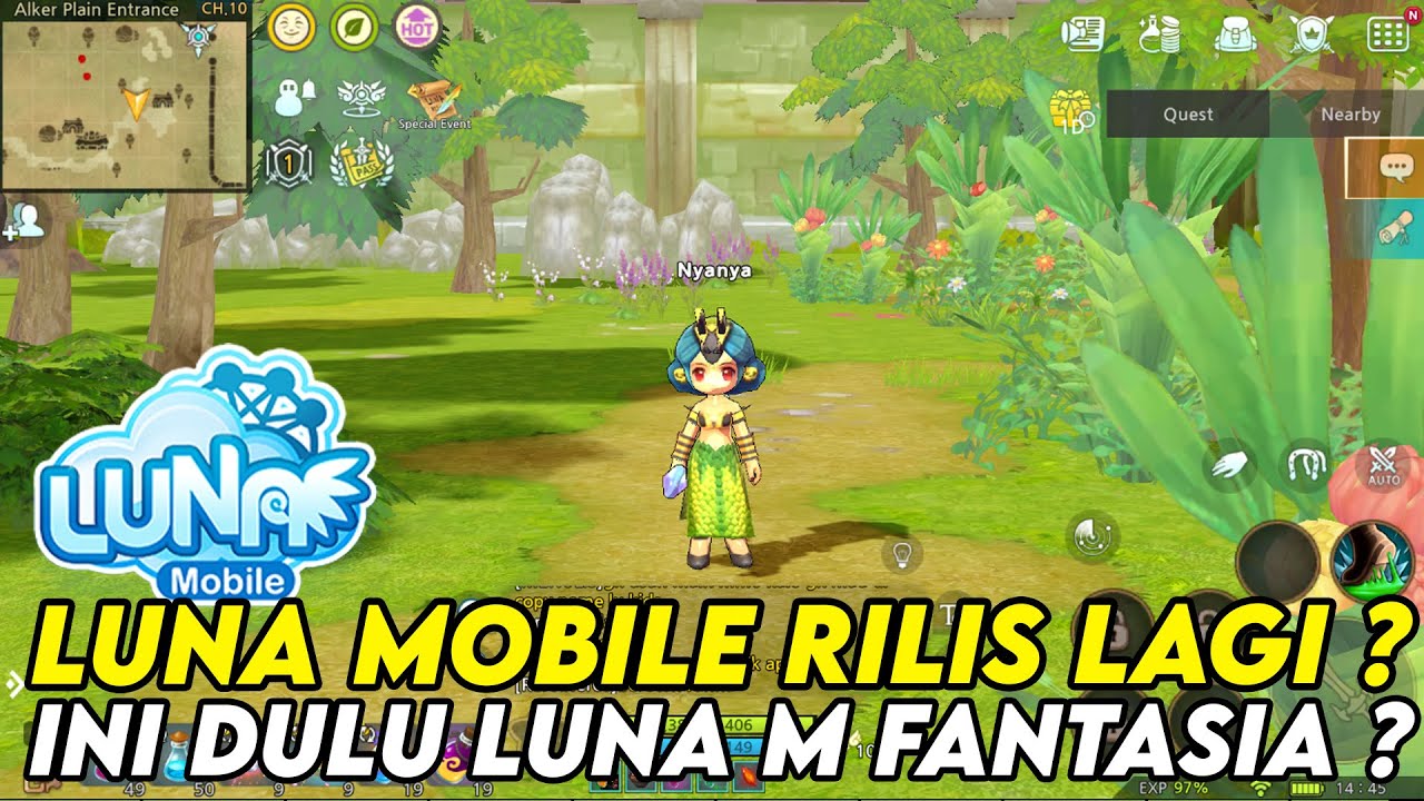 LUNA MOBILE RILIS LAGI ? DULU LUNA MOBILE FANTASIA ? YANG SUKA MMORPG ...