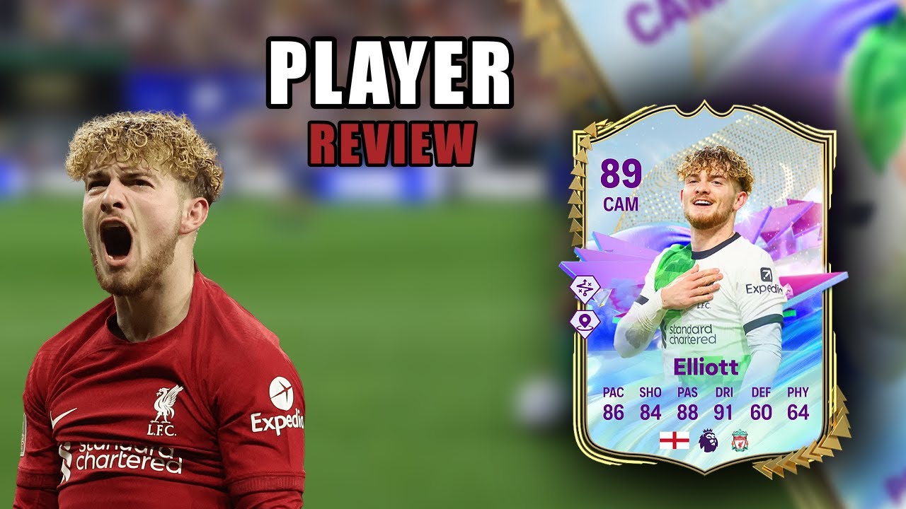 89 FUTURE STARS HARVEY ELLIOTT REVIEW | FC 24 Ultimate Team - YouTube
