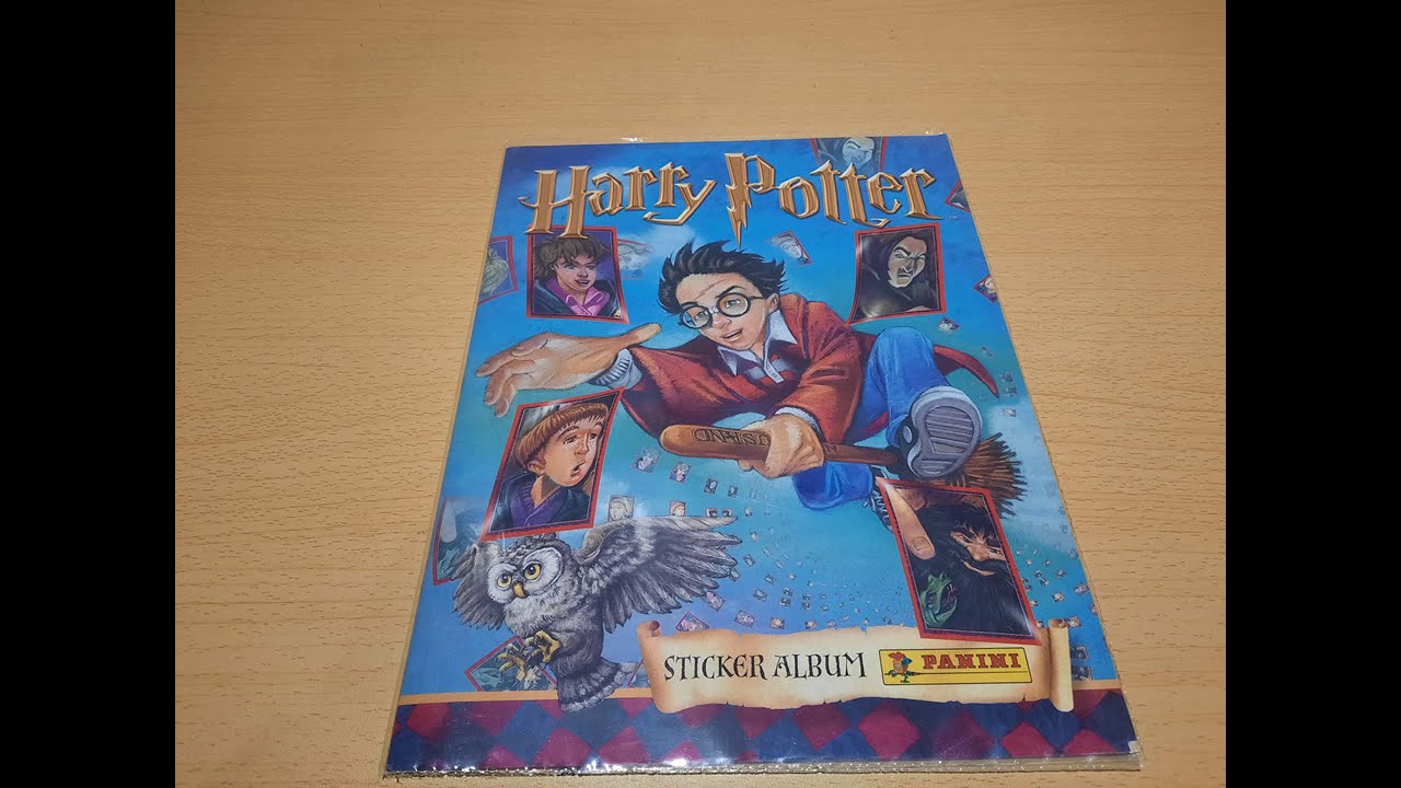 Panini 2001 COMPLETE Harry Potter sticker album review. - YouTube