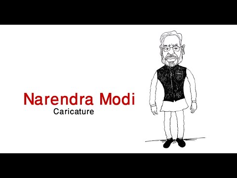 Narendra Modi /Prime Minister of India /Caricature /Pen Drawing ...