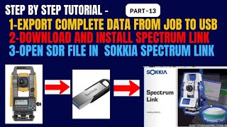 How To Import Data In Total Station Topcon And Sokkia Cad Survey Mp3 ...