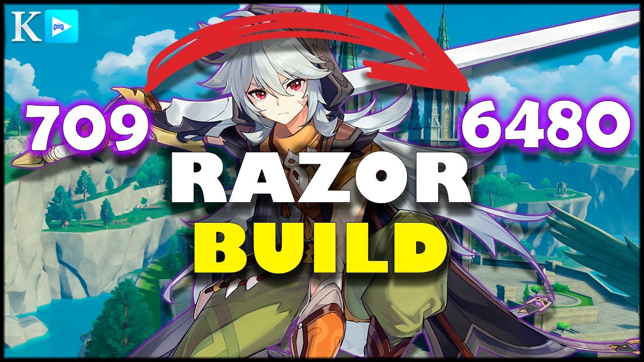 ESSA BUILD DE RAZOR DERRETE QUALQUER COISA | Genshin Impact - Build e ...