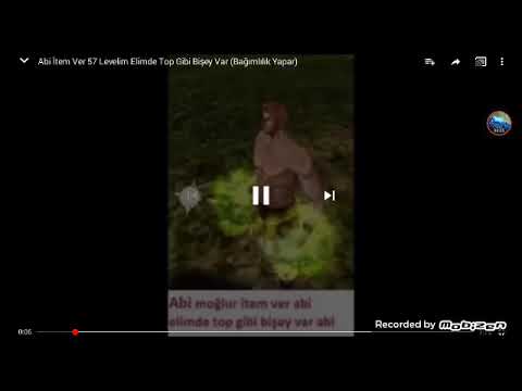 Abi Nolur İtem Ver abi Elimde Top Gibi Bişey Var Abi (Bağımlılık Yapar)