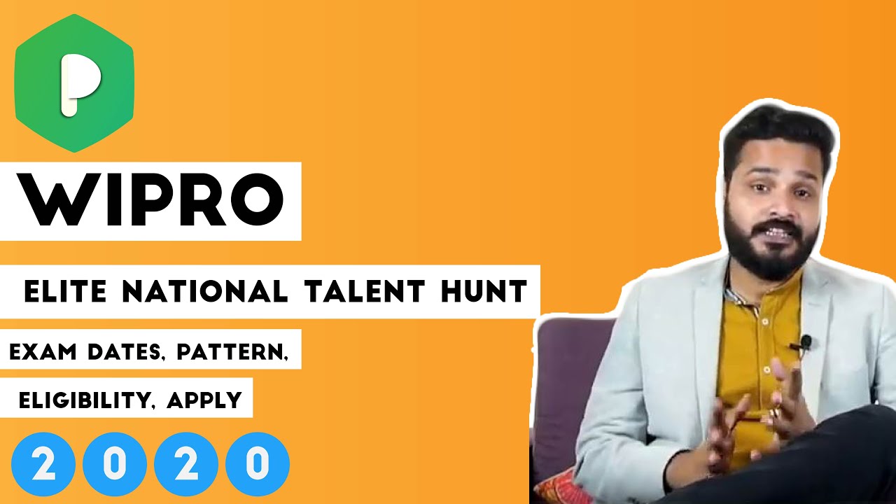 Wipro Elite National Talent Hunt 2020 Exam Dates, Pattern, Eligibility ...