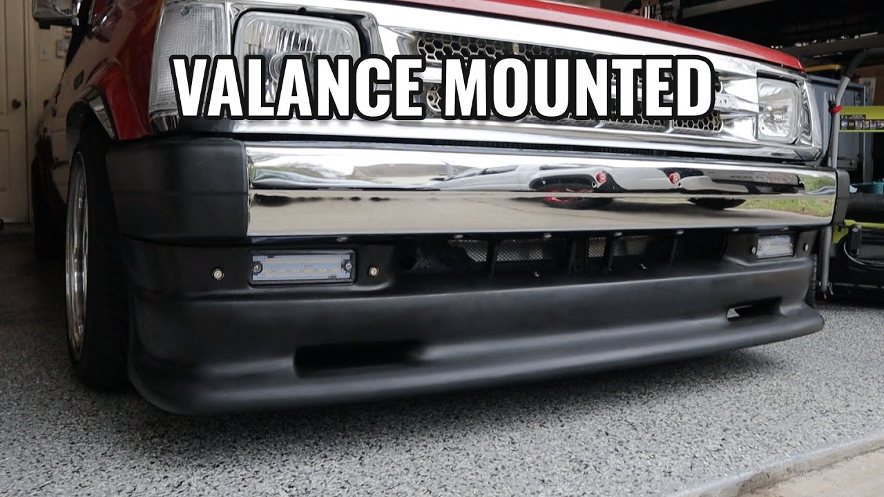 Mounting the Street Scene Valance Mazda B2200 B2000 | Flake Garage ...