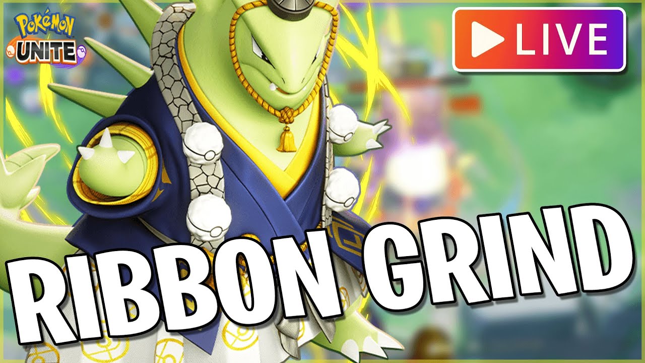 Grinding Green Ribbons! !join !gfuel !emblem | Pokemon Unite Stream ...