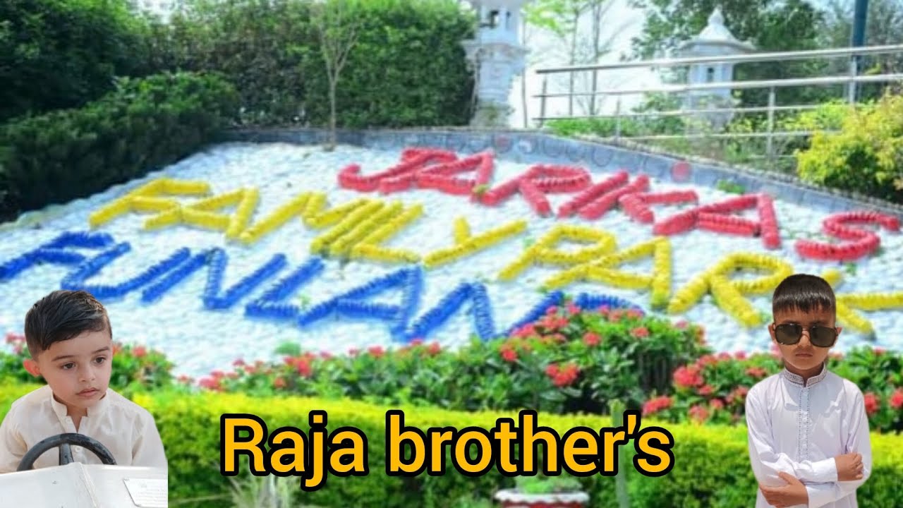 Hassan and Azaan enjoying in jari kas park - YouTube