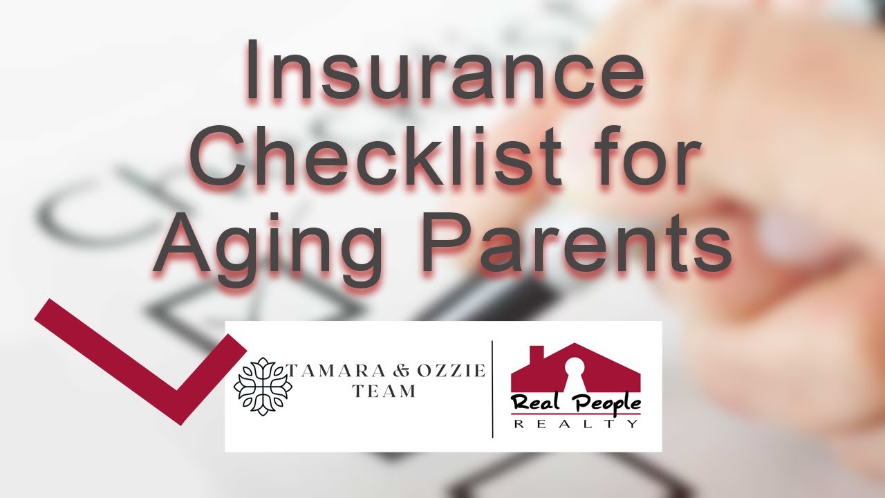 Insurance Checklist for Aging Parents - YouTube