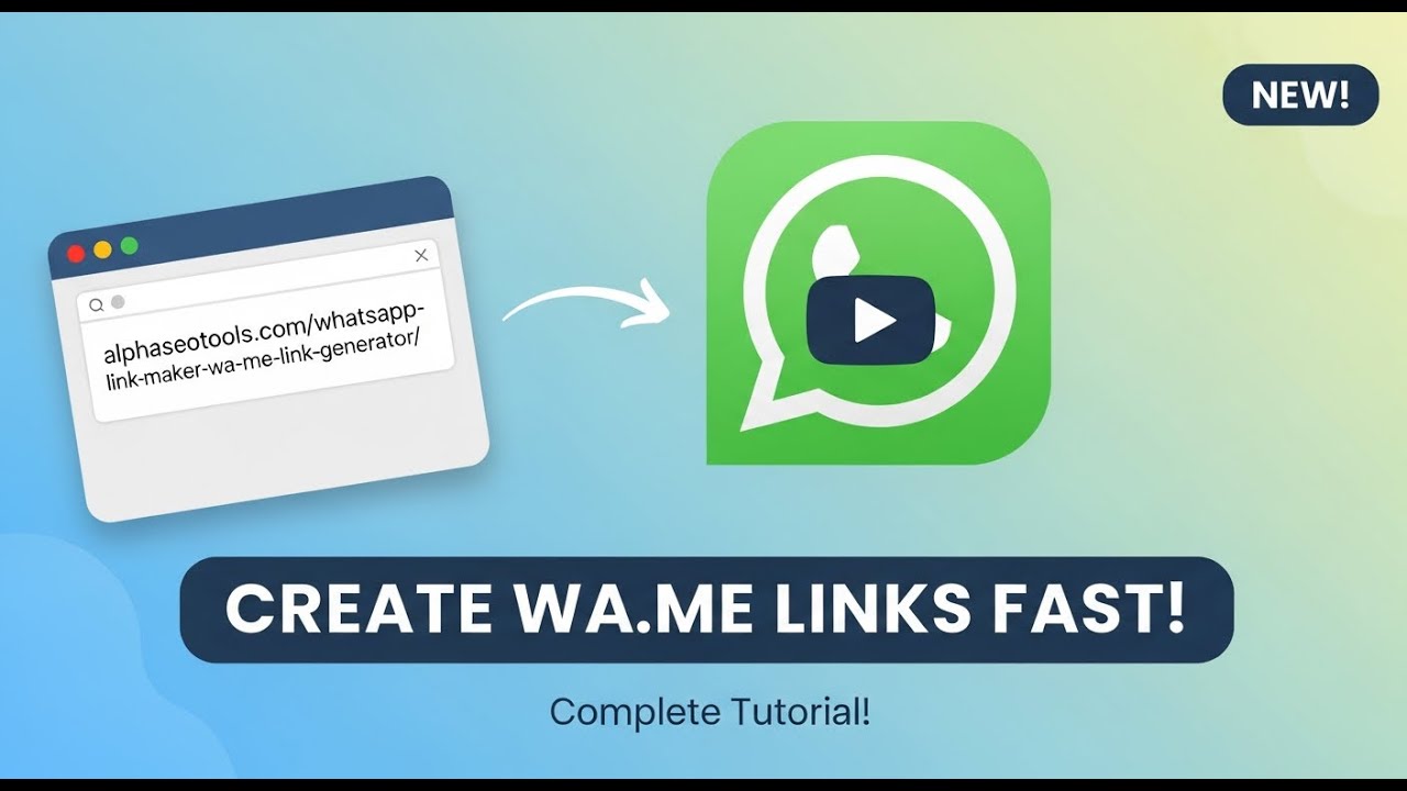 How to Use the WhatsApp Link Maker – Free wa.me Link Generator by Alpha ...