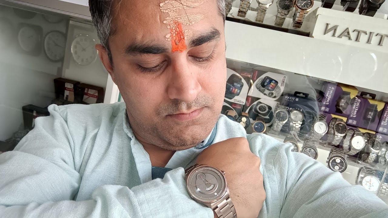 Titan Quartet Brown Dial Analog Watch for Men || 1890qm01 titan watch ...