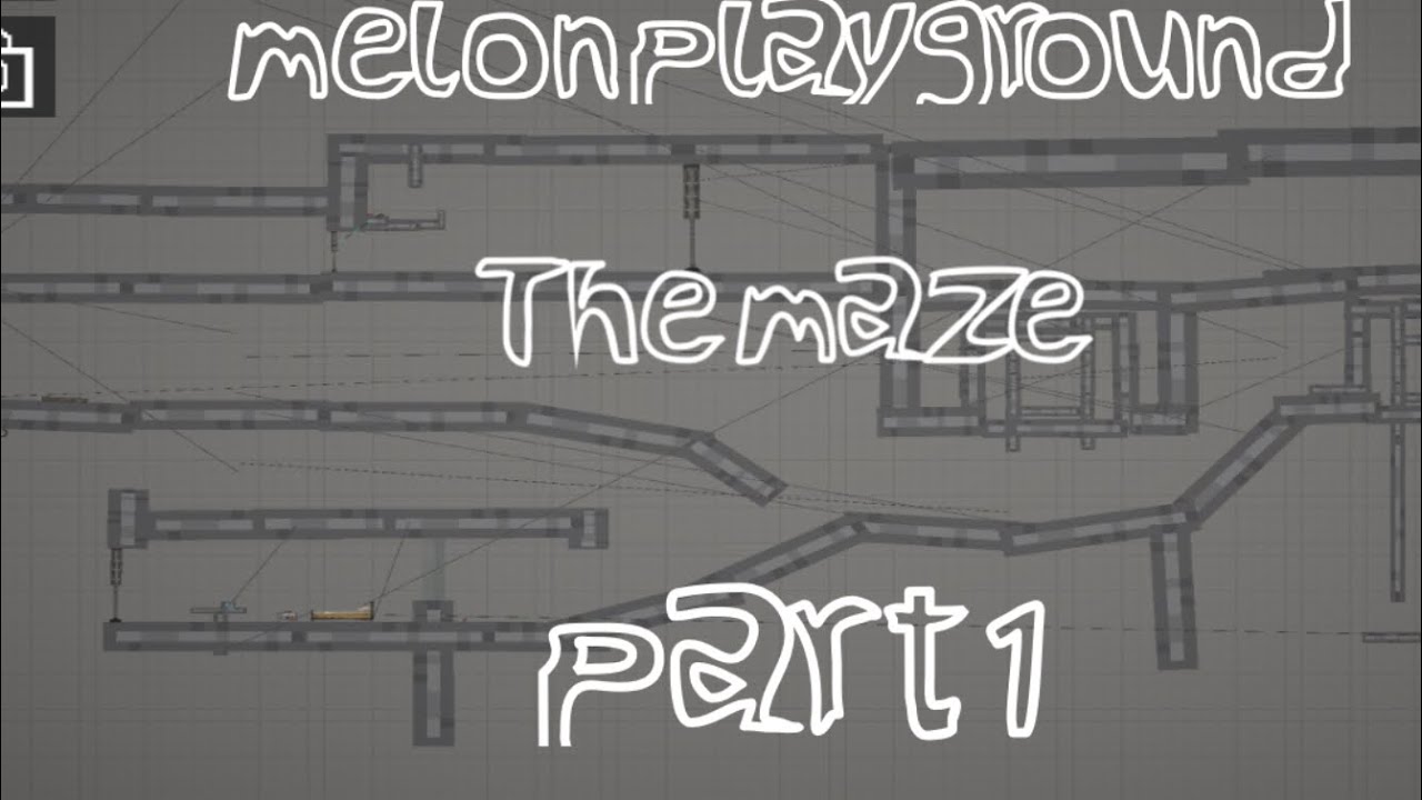 Melon playground the maze part 1 - YouTube