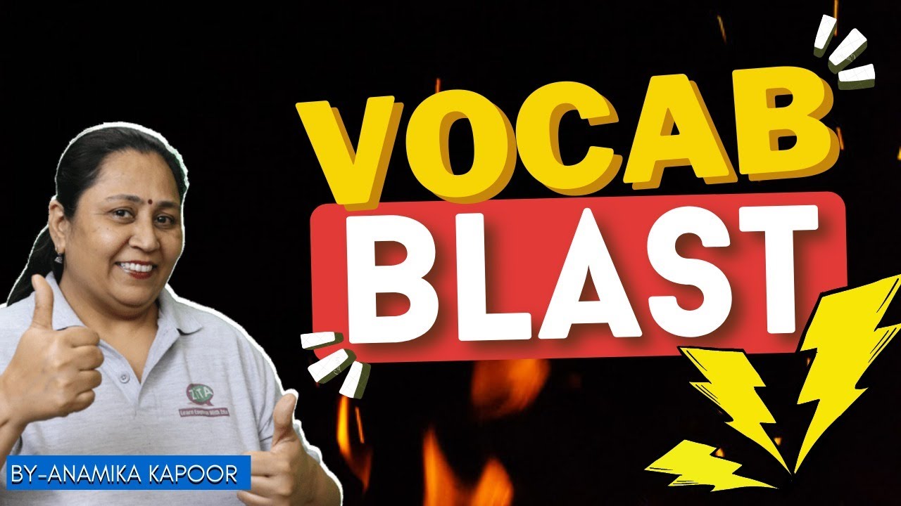Vocab Power Made Easy| Vocab Building Session| By Anamika Kapoor - YouTube