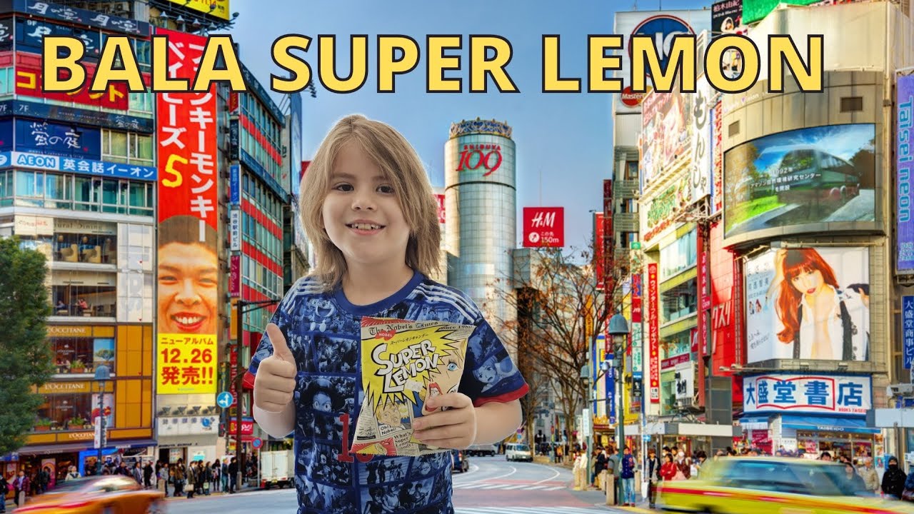 bala super lemon do Japão - YouTube