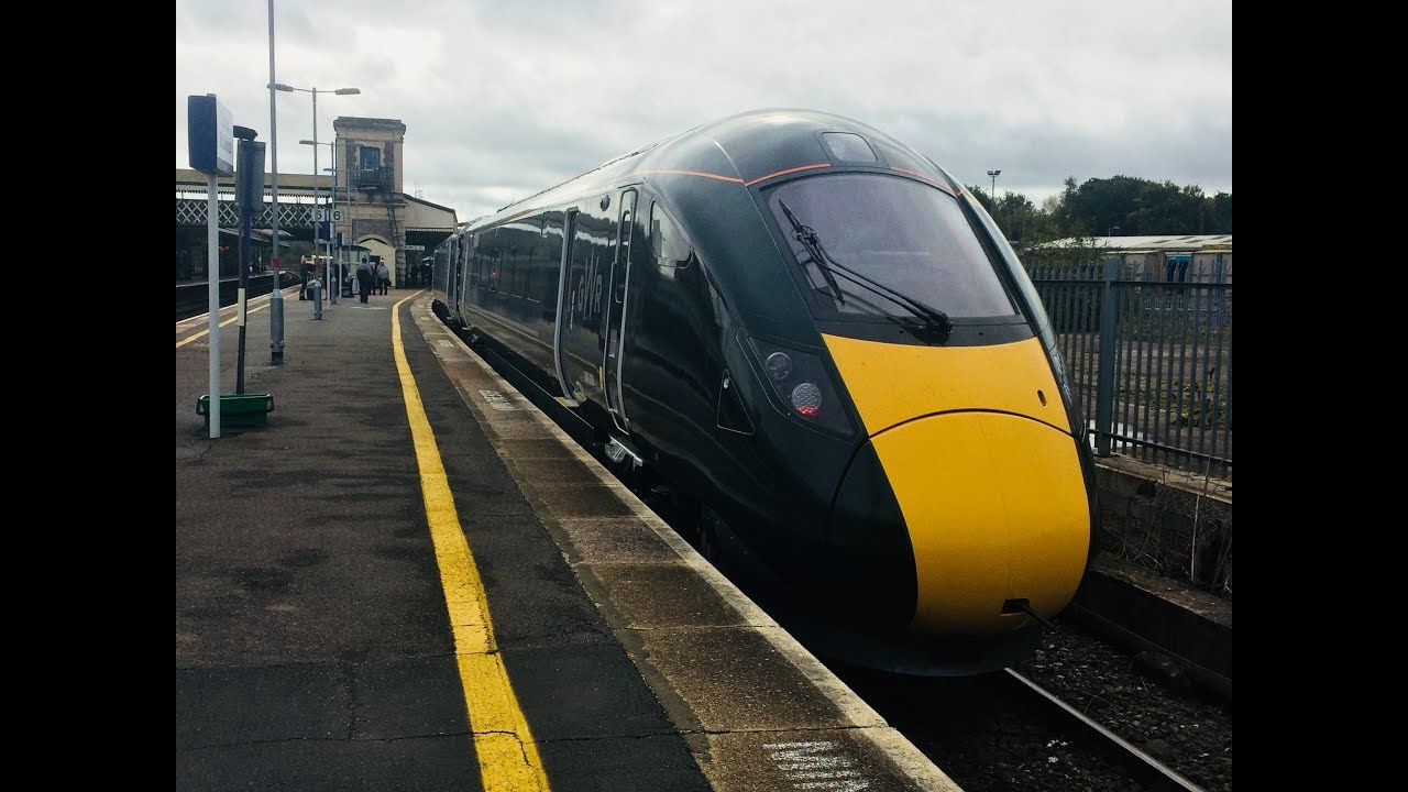 GWR Class 800 010 Arriving And Departing Exeter St David's - 3X31/ 3X32 ...