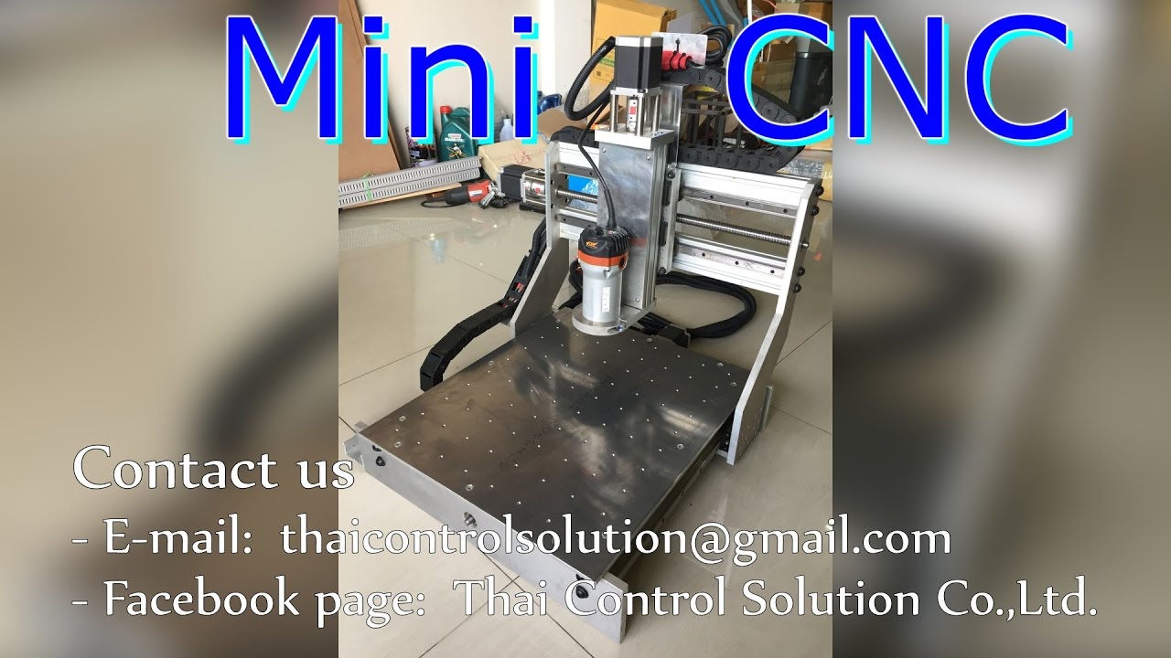 Mini CNC TCS-01 - YouTube