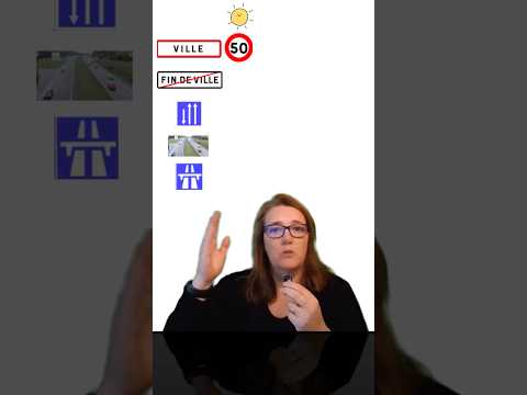 limitations de vitesse en fonction du type de route, de la météo... #autoecole #codedelaroute