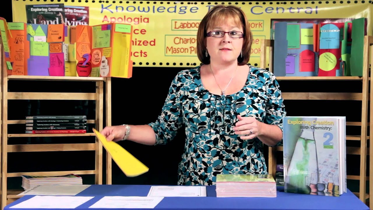 Apologia Chemistry Lapbook Journal - Knowledge Box Central - YouTube