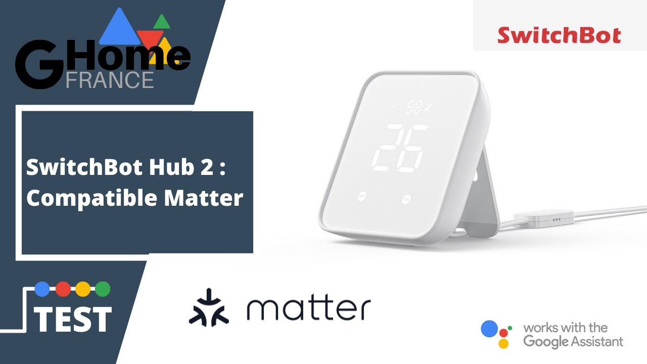 SwitchBot Hub 2, Compatible Matter - YouTube