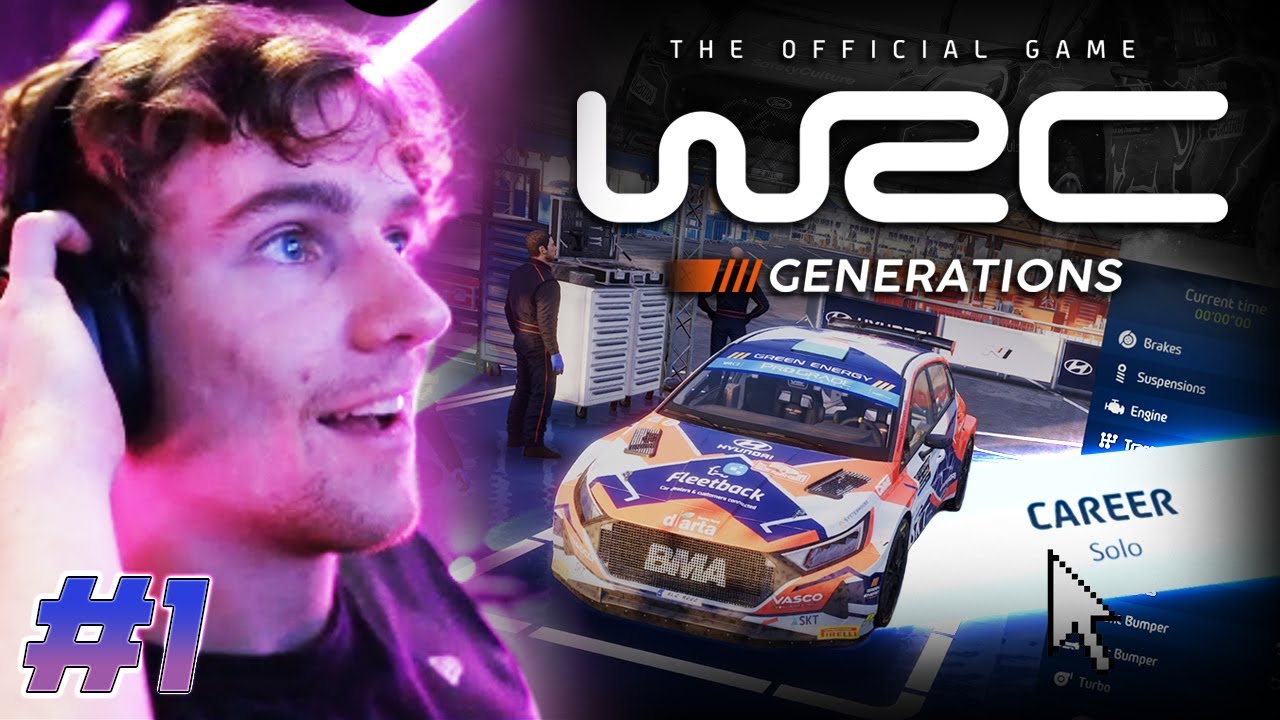 SLIDING INTO OUR FIRST RALLY - WRC Generations Career Mode Part 1 - YouTube