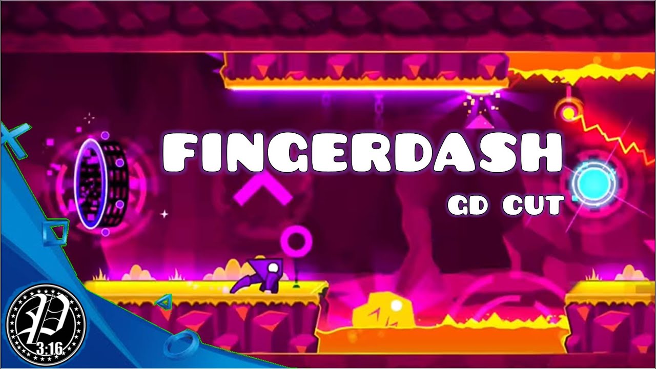 FingerDash Level Song Cut Fan Made - Geometry Dash 2.1 - YouTube