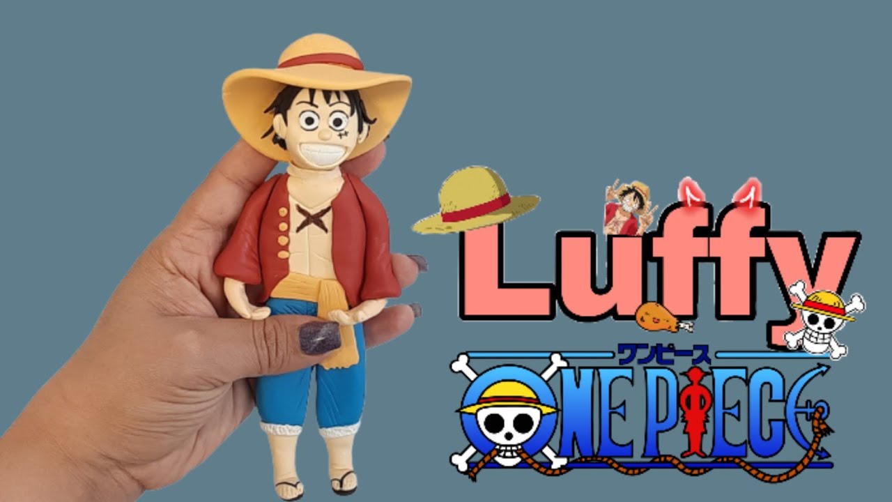 ONE PIECE : How To Make Luffy Fondant Topper . #onepiece #luffy - YouTube