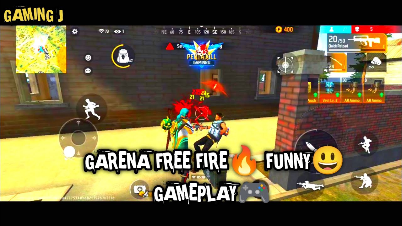 MAX GARENA FREE FIRE🔥 FULL FUNNY😆 VIDEO @gamingj4753 2023 - YouTube
