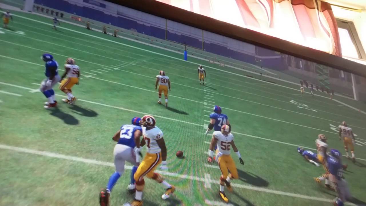 How to catch one handed in madden 16 - YouTube