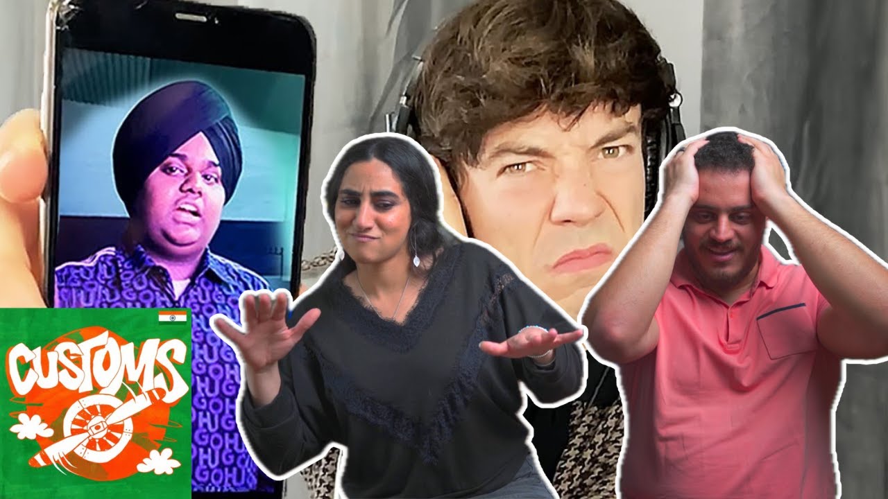 Connor Price & Harsh Likhari - Customs Reaction | Rap Song - YouTube