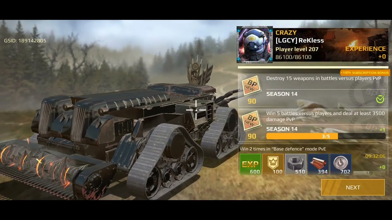 Howl Harvester 6k game play (Crossout Mobile) - YouTube
