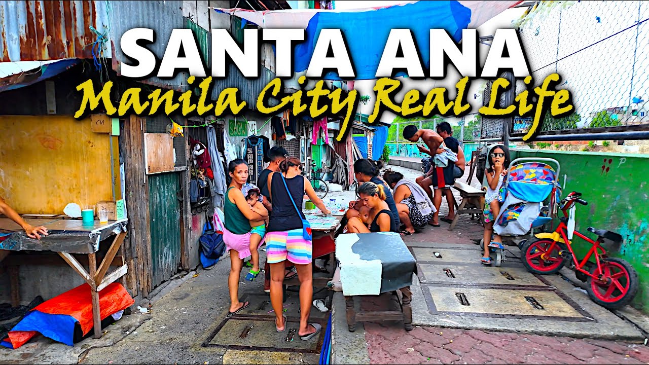 WALKING IN SANTA ANA MANILA CITY PHILIPPINES [4K] - YouTube
