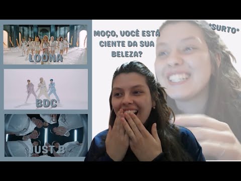#447 - KPOP REACTION: LOONA, BDC, JUSTB (Por Nicole) | LOUCAMENTE ...