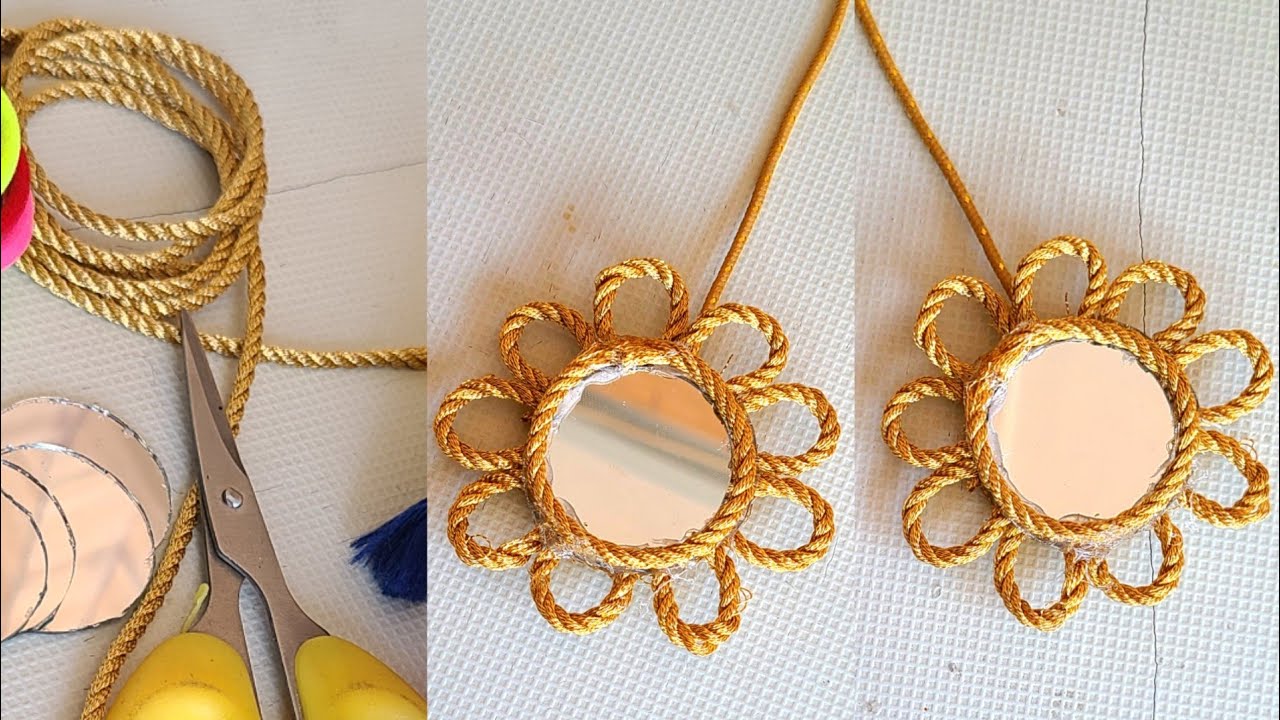 Latest trending new Latkan Design/how tomake Easy tassels latakan ...