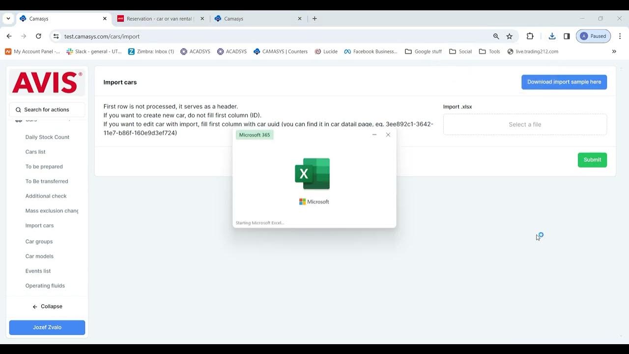 How to import vehicles in Camasys - YouTube