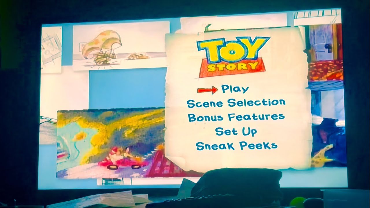 Toy Story (2010) DVD Menu Walkthrough - YouTube