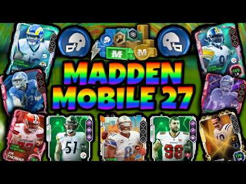 MADDEN MOBILE 27 EVERYTHING YOU NEED TO KNOW