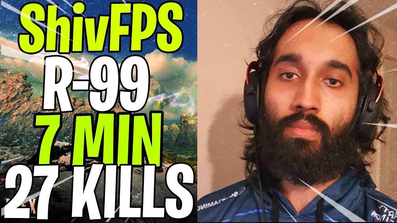 ShivFps vs SQUADS - SOLO 7 MIN 27 KILLS With R-99 & MASTIFF - Worlds ...