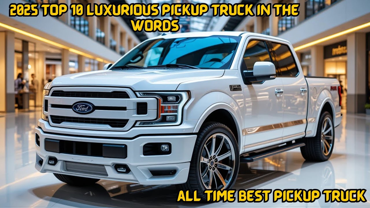 Top 10 Pickup Trucks of 2025: Luxury, Power, and Innovation in the ...
