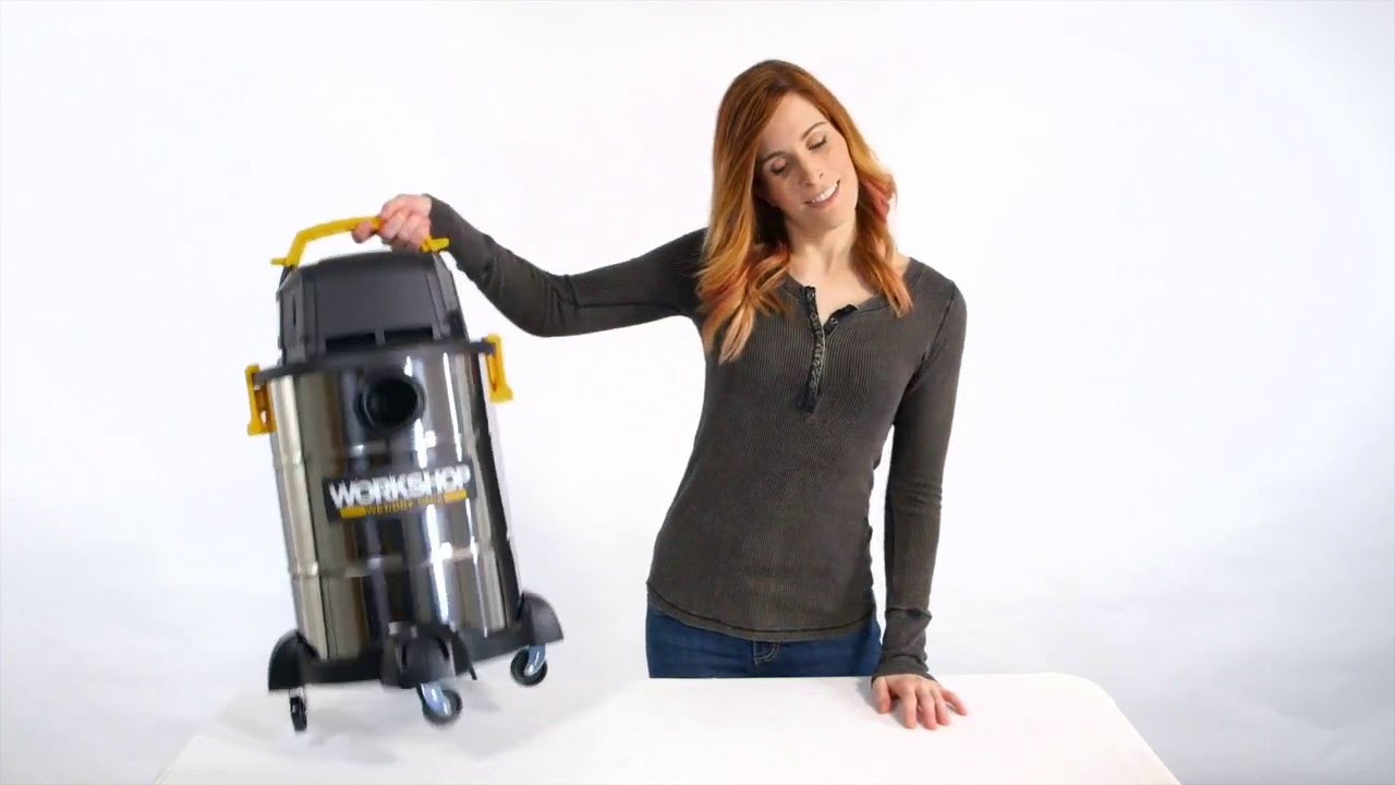 6 Gallon Stainless Steel shop vacuum from WORKSHOP Wet/Dry Vacs ...