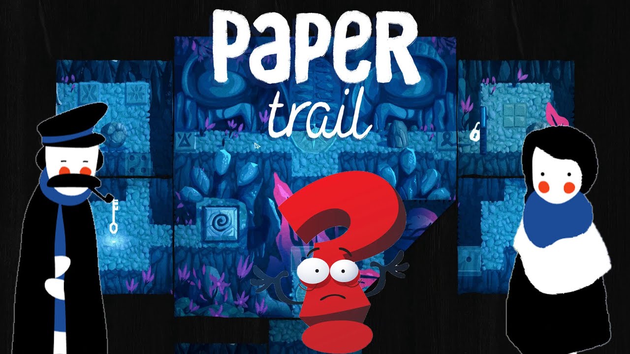Paper Trail - A Cosy, Folding Puzzle Game - YouTube