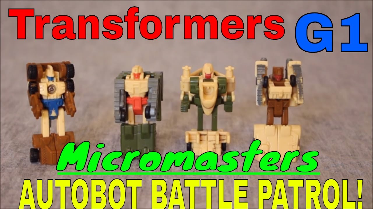Transformers G1 Micromaster - Autobot Battle Patrol - GotBot True ...
