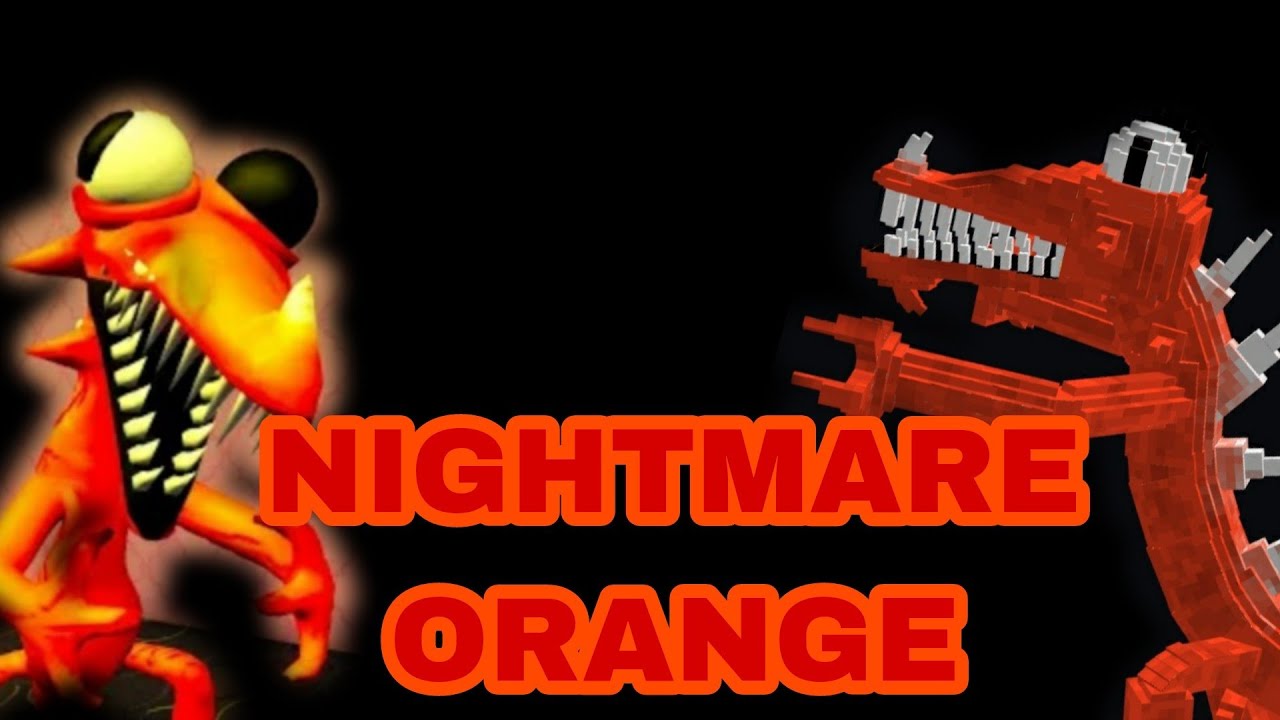 Rainbow Friends Addon VERSION 2: Nightmare Orange Official Trailer ...
