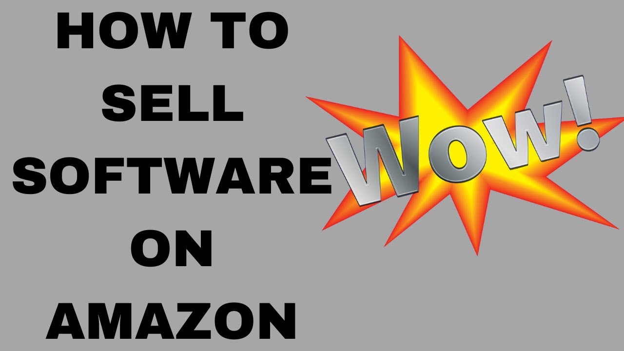 How To Sell Software On Amazon #sell #software or any #virtual # ...