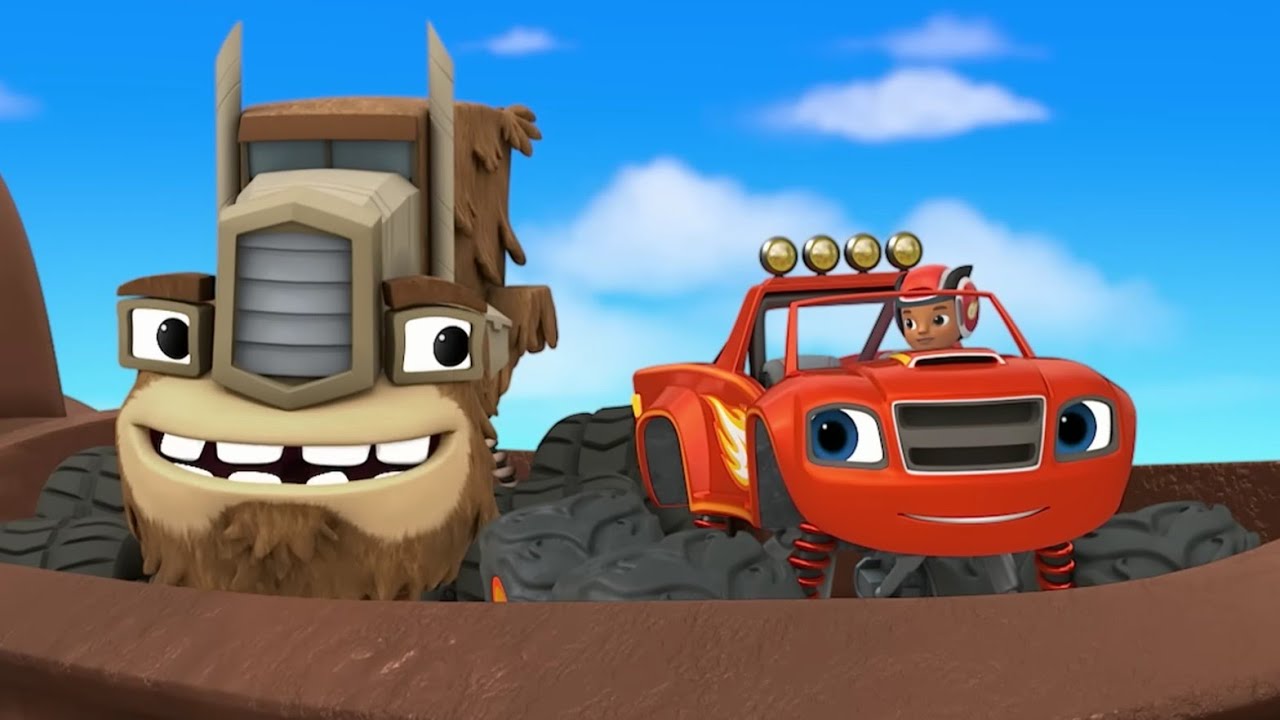 Blaze's Championship Quest in 5 Snowy Race Circuits | Blaze and the ...